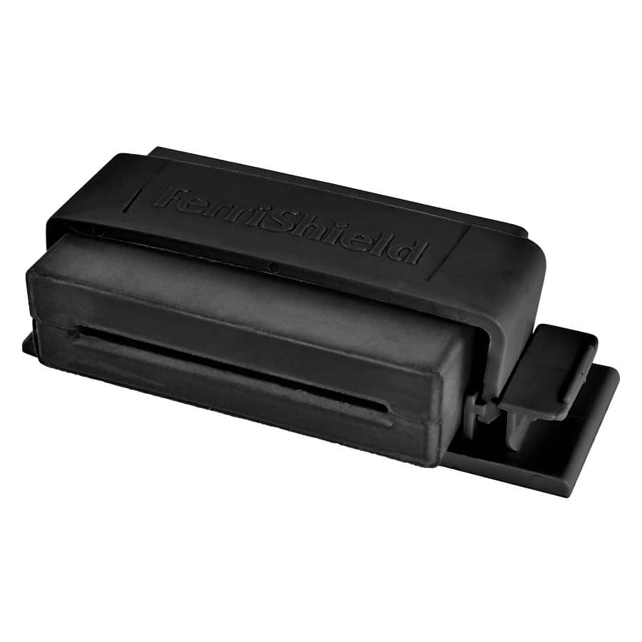 Flat Cable Clamp with single press fit mount - Leader Tech Inc